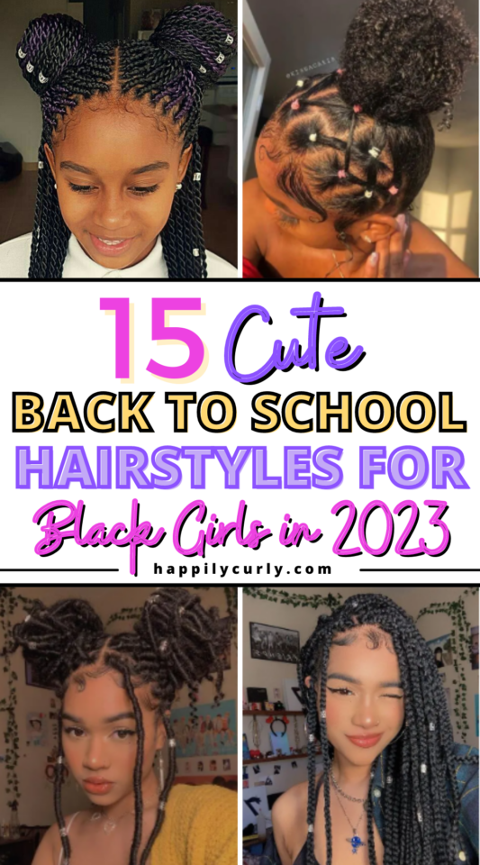 15 Cute Back To School Hairstyles For Black Girls In 2025 - Happily Curly
